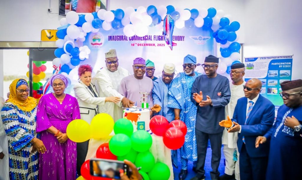 Oyebanji makes history as first commercial flight lands at Ekiti ...